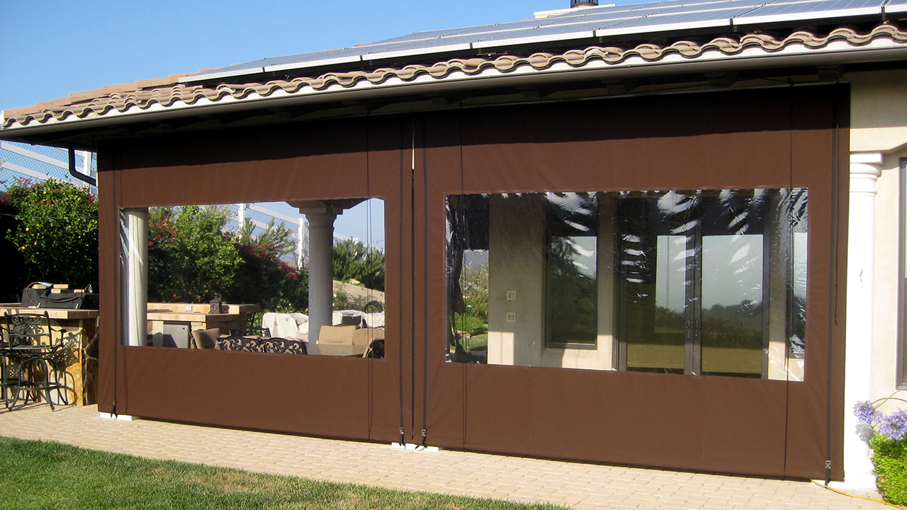 Roll-Up Curtains – World of Awnings and Canopies